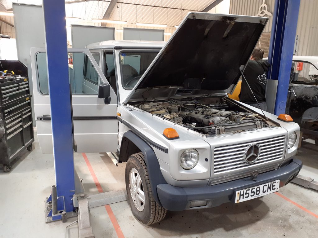 Mercedes w463 G-wagon Restoration • Airfield Classic Cars